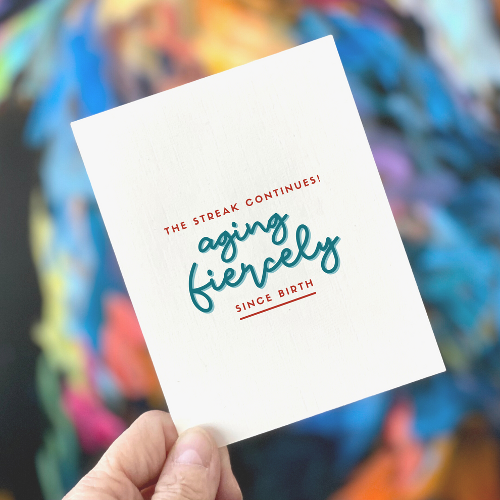 Age-Positive Birthday - Greeting Card 6-pack – Age-Friendly Vibes